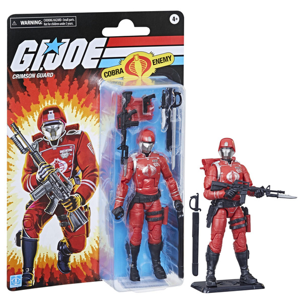 Hasbro Cobra Enemy G. I. Joe Crimson Guard / Фигурка героя классических ...