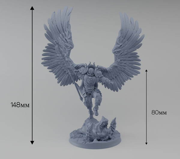 Фигурка для покраски Сангвиний - Кровавые Ангелы / Warhammer 40,000 ...