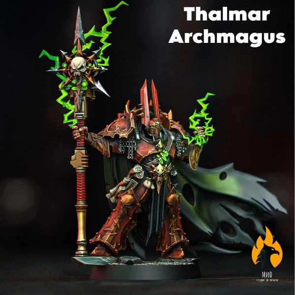 Warhammer 40000 Chaos Space Marines / Thalmar Archmagus / Миниатюры для ...