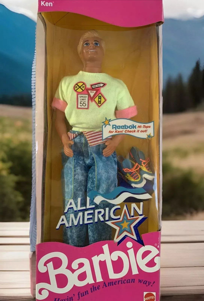 Кукла Барби Кен 1990 All American Barbie Ken Doll - купить с доставкой по выгодным ценам в ...