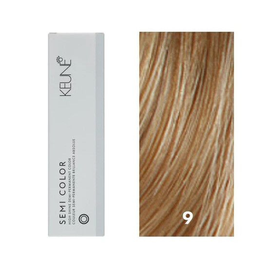 KEUNE SEMI COLOR 9, 60ml - краска для волос Очень светлый блондин ...
