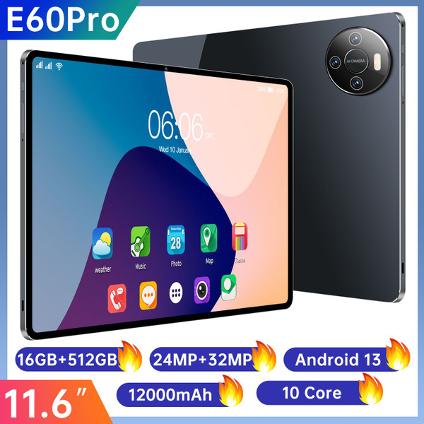 Купить планшет Планшет. E60Pro планшетный ПК 2K HD 120 Гц высокая щетка ...