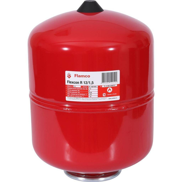 Расширительный бак Flamco Flexcon R для системы отопления 6 бар 12 л 16014RU купить на OZON по ...