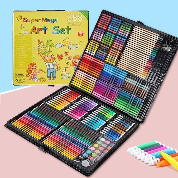 Набор для детского творчества Super Mega Art Set из 288 предметов ...
