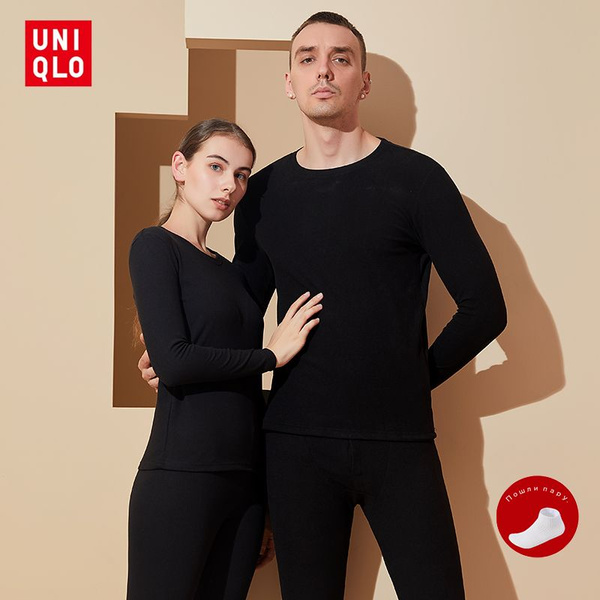 Комплект термобелья Uniqlo 48 - купить по выгодной цене в интернет-магазине OZON (1762629203)