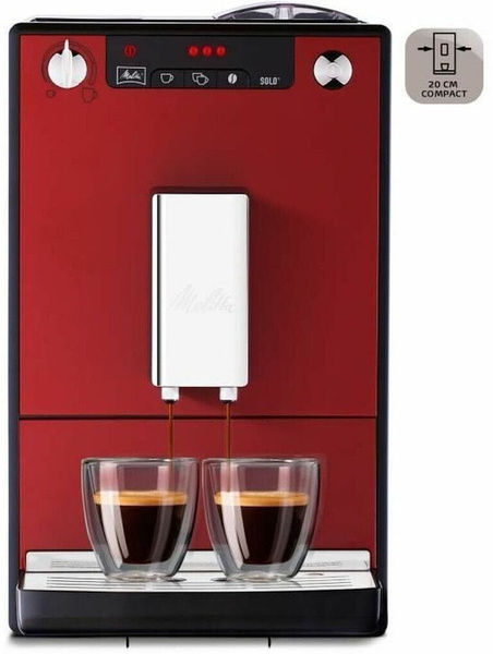 Кофемашина Melitta Caffeo Solo 950-204, красный купить на OZON по ...