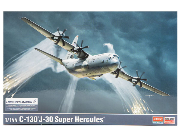 12631 Academy Военно-транспортный самолет C-130J-30 Super Hercules (1: ...
