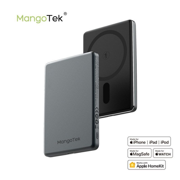 Беспроводное зарядное устройство MangoTek MGP01 SE-GN, 20 Вт, USB Type ...