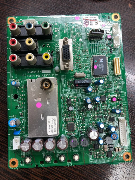 Материнская плата GGA10115 SFR-1101A-H2 телевизор JVC LT-19A1 купить на ...