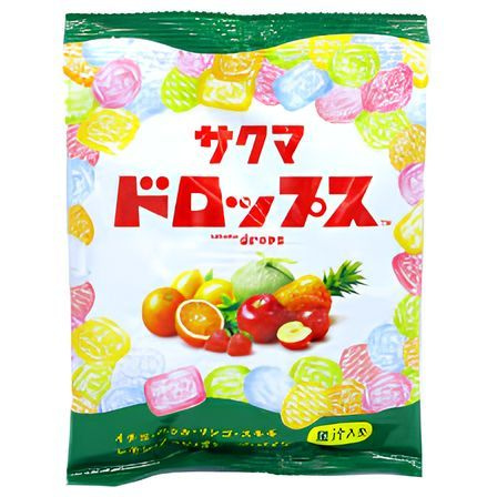 Японские леденцы "Фруктовое ассорти", Sakumaseika Co.,Ltd, Япония ...
