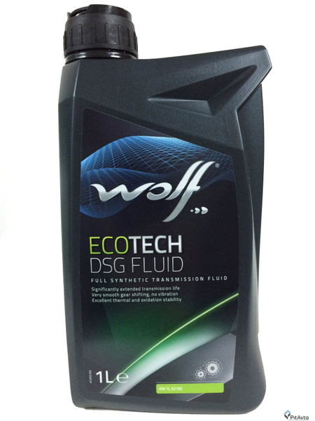 Масло трансмиссионное WOLF ECOTECH DSG FLUID 1л купить c доставкой на ...