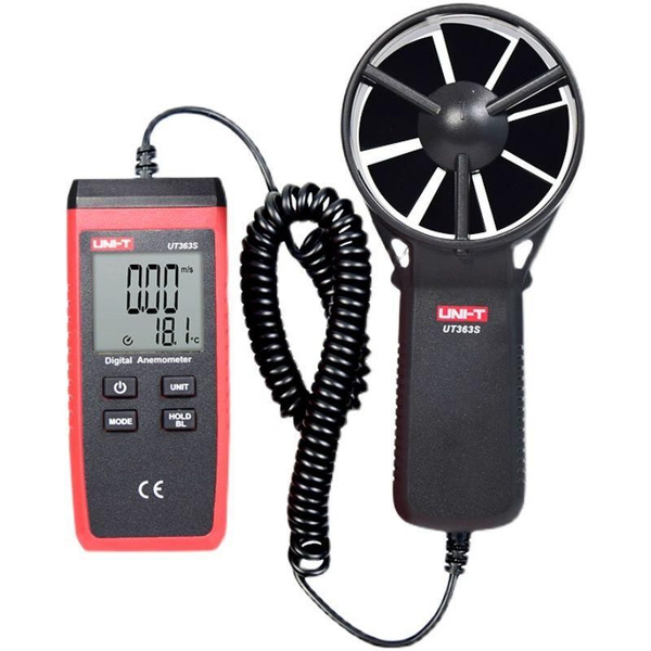 Портативный анемометр с раздельным цифровым дисплеем UNI-T UT363S ...