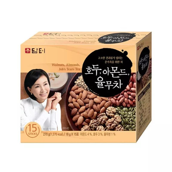 Корейский чай Damtuh Walnuts Almond Job's Tears 15 саше купить на OZON ...