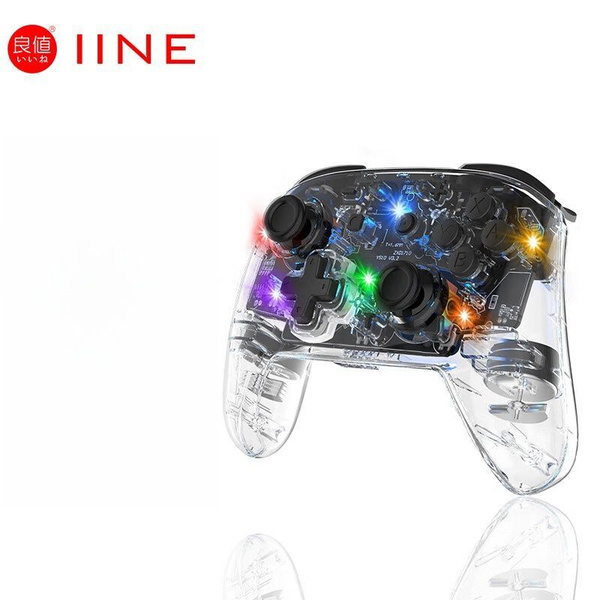 IINE Геймпад L513 Wireless Controller, Bluetooth, transparent купить c ...