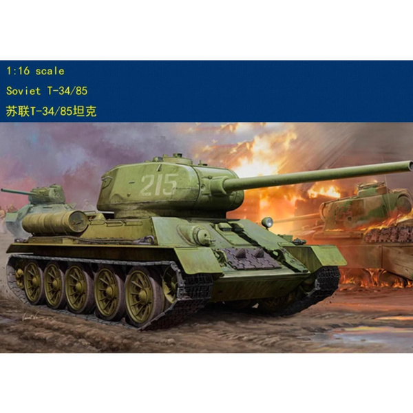 Комплект модели hobbyboss 82602 1/16 по советскому т -34/85 купить на ...