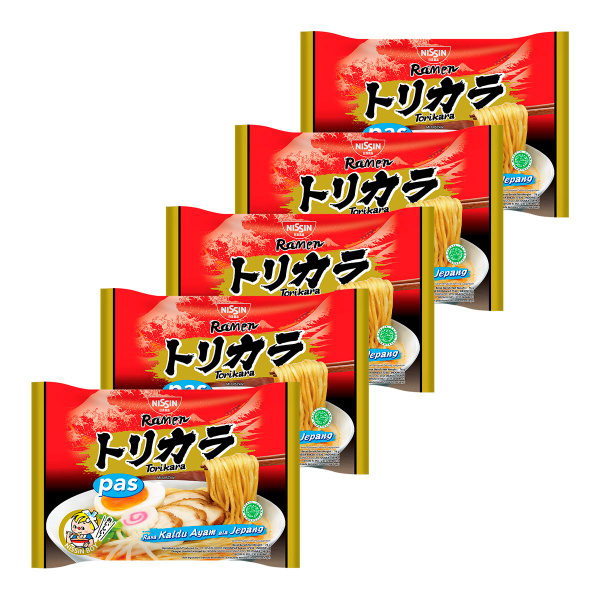 Лапша быстрого приготовления Japanese Style со вкусом курицы Nissin, пачка 76 г х 5 шт купить на ...