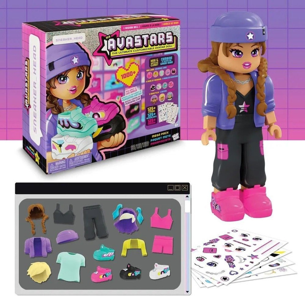Кукла Роблокс Май Авастарс Deluxe Fashion Doll, Sneaker Head купить на ...