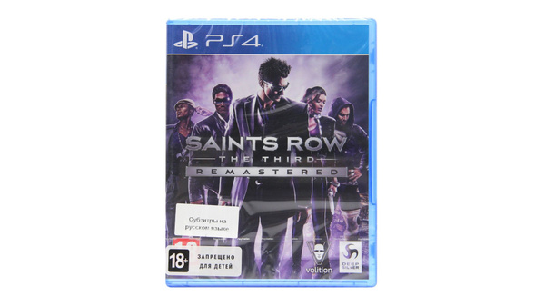Игра Saints Row The Third Remastered (PS4/PS5, Новая) (PlayStation 4 ...