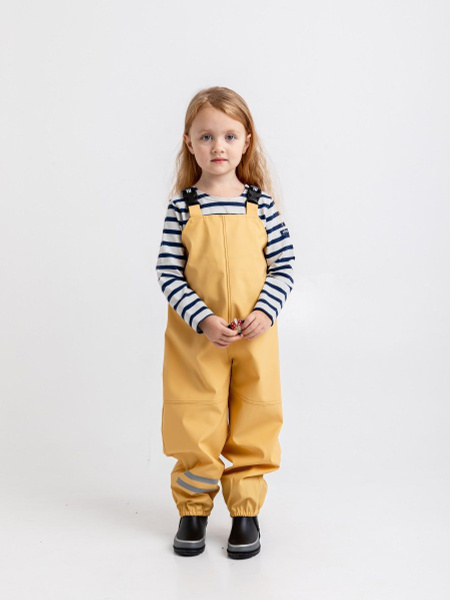 Полукомбинезон Девочки Symbion, размер 140 горчичный На любой сезон ...