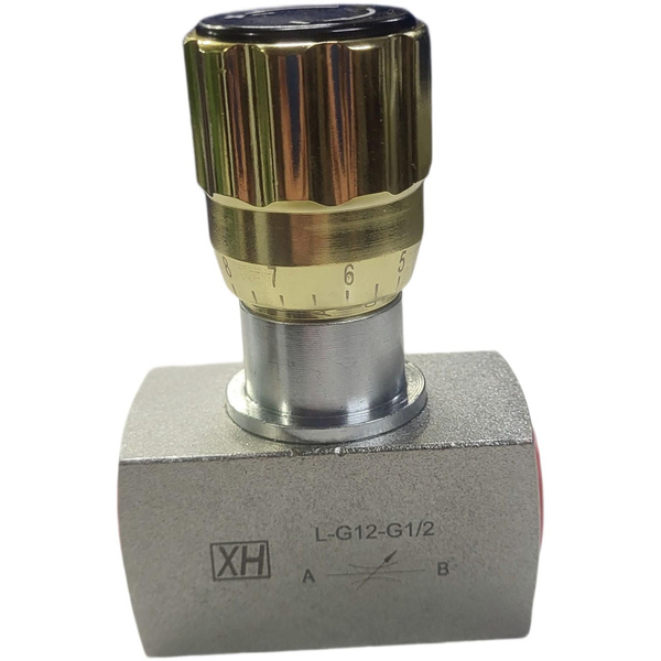 Дроссель (регулятор потока гидравлической жидкости) (1/2) BSP, 315 бар, 85 л/мин, DN 12 мм ...