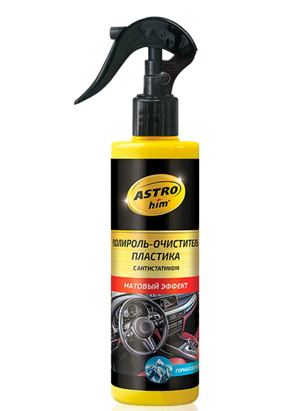 Полироль-очиститель пластика ASTROhim AC3202 матовый, горная свежесть, спрей 250мл купить на ...