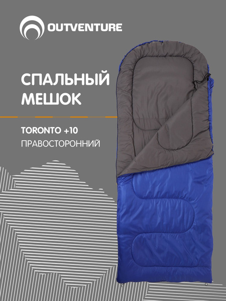 Спальный мешок одеяло Outventure Toronto T +10 R купить на OZON по ...