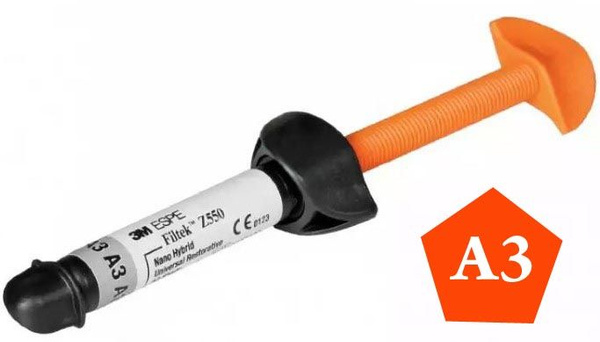 Филтек Z550 (Filtek Z550), A3, шприц, 4 г, 7050, 3M купить на OZON по ...