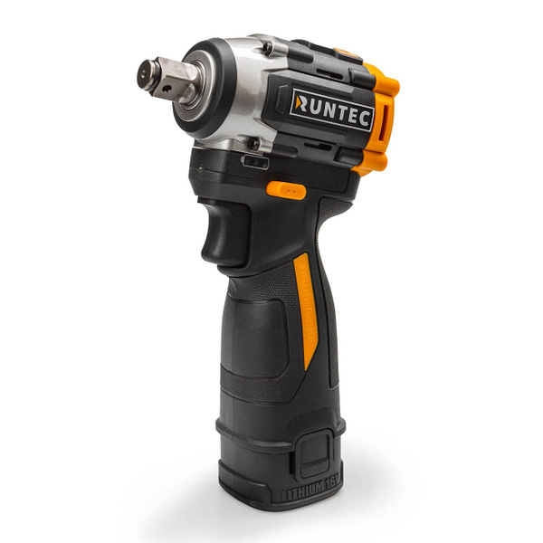 Гайковерт ударный аккумуляторный RUNTEC PRO 1/2", 16В, 2*2Ач, 180Нм RUNTEC RT-IW180 купить на ...
