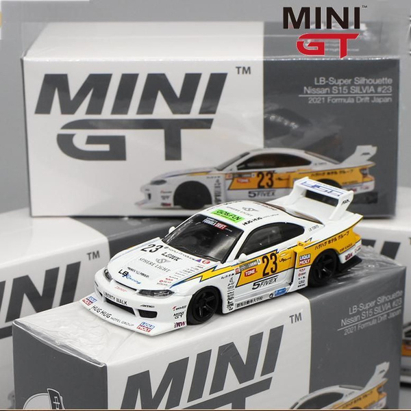 Машинка MINI GT 1/64 MGT-434 LB-Super Silhouette Nissan S15 SILVIA #23 ...