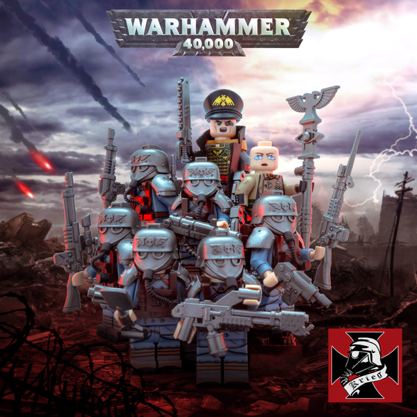 Минифигурки Warhammer 40000 Корпус Смерти Крига 8шт купить на OZON по ...