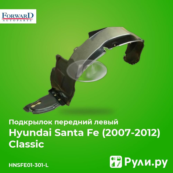 Подкрылок передний левый для Хендай Санта Фе Классик 2007-2012, Hyundai ...