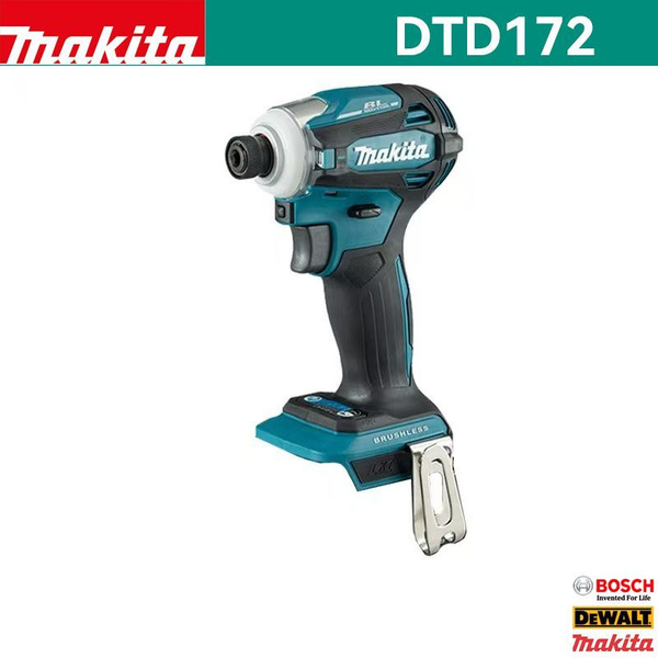 Макита, винтоверт аккумуляторный, DTD172, от аккумулятора, 18 В, 180 Нм, 2 акб купить на OZON по ...