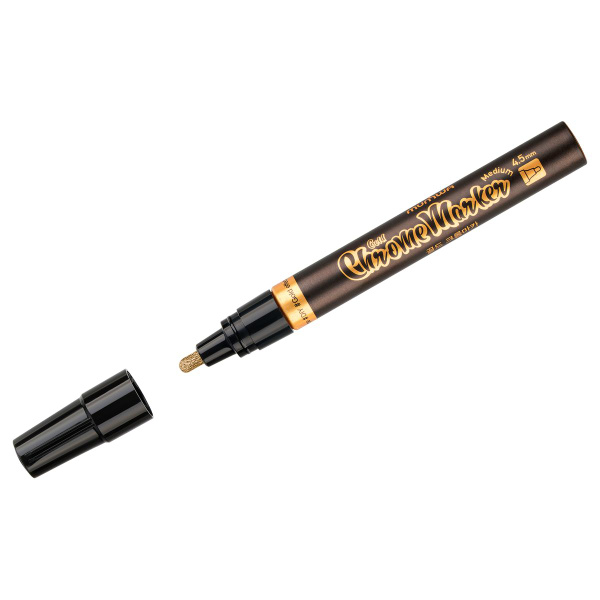 3 шт. Маркер-краска MunHwa зеркальный Жидкое золото , 4,5мм купить на OZON по низкой цене ...