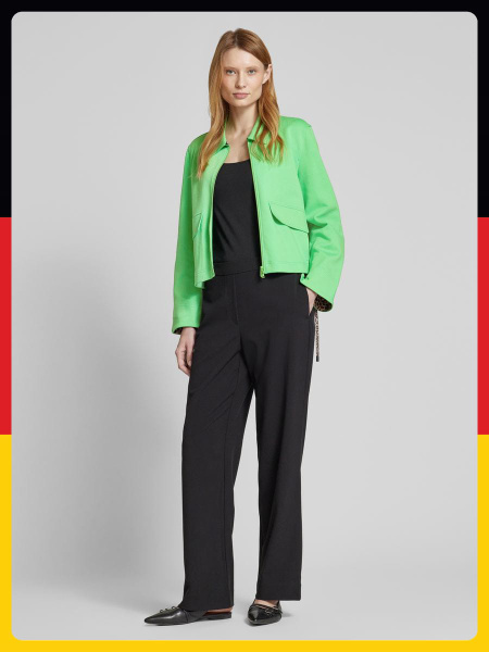 Жакет Женский Marc Cain зеленый размер 48 Повседневный Не указана купить C доставкой на Ozon по