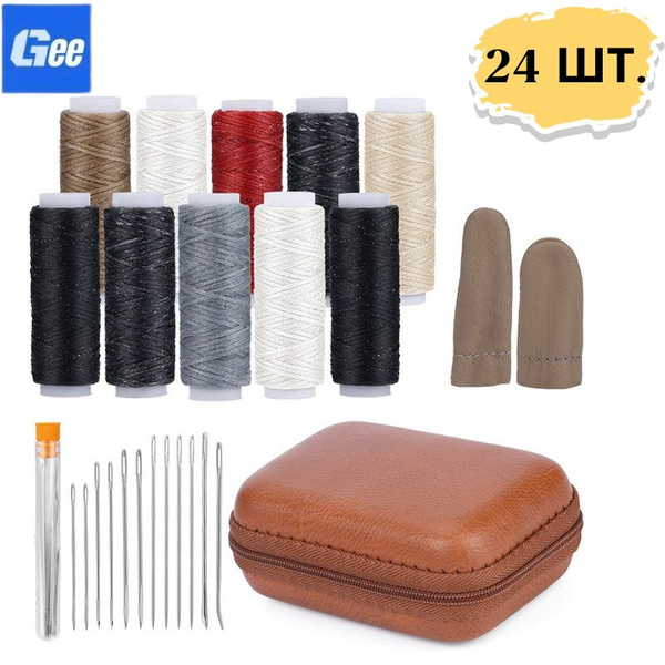 Gee Набор инструментов для шитья кожи, 24 шт. купить на OZON по низкой ...