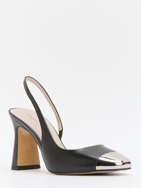 Туфли Женский Tendance Натуральная кожа размер 38 Толстый каблук R средняя Франция купить C