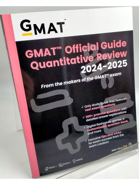 GMAT Official Guide Quantitative Review 2024-2025: Book + Question Bank ...