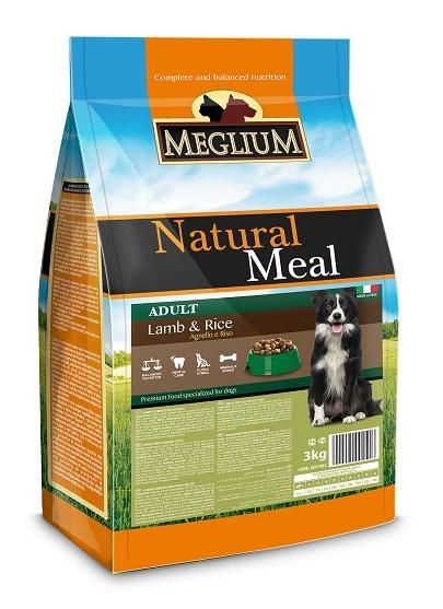 Сухой корм Meglium Dog Adult (Ягненок и рис) 3кг, для собак купить на ...