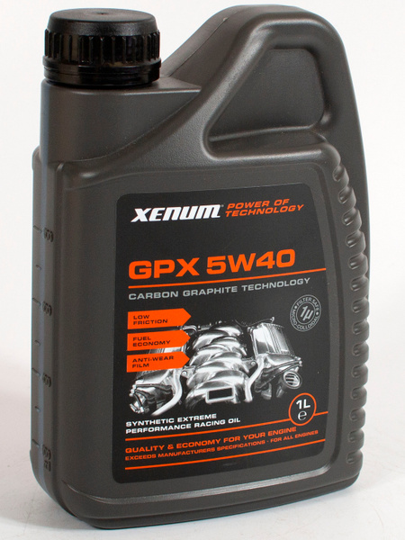 Масло моторное Xenum GPX 5W-40 Синтетическое 1 л купить c доставкой на OZON по низкой цене ...