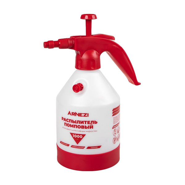 Распылитель опрыскиватель помповый 1л устойчивый к агрессивным жидкостям ARNEZI R9900006 купить ...