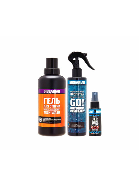 Набор для ухода за снаряжением SIBEARIAN Alpine set, 3 шт купить на ...