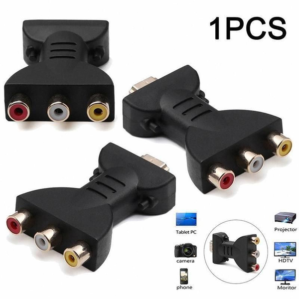 Новинка для конвертера HDMI, Rca Av/rgb/rc, видеобокс высокой четкости ...