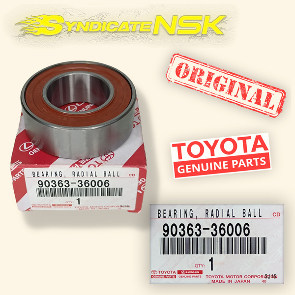 (ОРИГИНАЛ TOYOTA) Подшипник привода, полуоси, 90363-36006 купить c ...