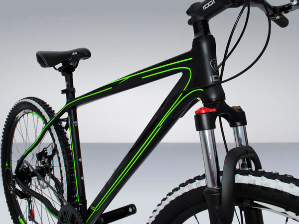 Велосипед горный IDGI SPORT BX 27.5 зелёный купить c доставкой на OZON по низкой цене (1909407295)