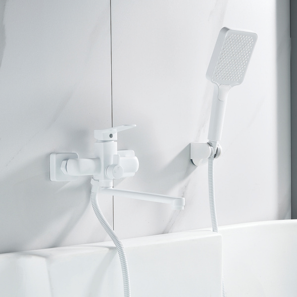 Смеситель для ванны с коротким изливом Shevanik S9902 купить на OZON по низкой цене (1893686821)