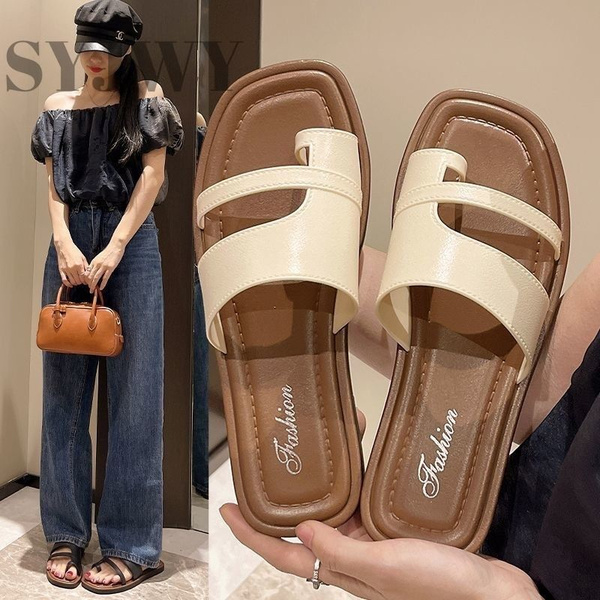 Босоножки Женский SYJWY Платформа ПВХ (поливинилхлорид), размер 35, 36 Укрепленная пятка Лето ...