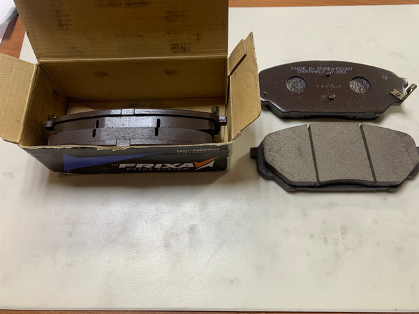 HANKOOK FRIXA Колодки тормозные дисковые Передние, арт. FPH19 купить на ...