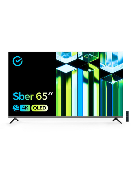Sber Телевизор SDX-65UQ5232T 65" Ultra HD, темно-серый купить на OZON по низкой цене (1933038960)