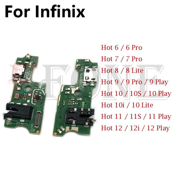 Для Infinix Hot 6 7 8 9 10 10s 10i 11 11s 12 12i 20i Pro Play Lite 2021 X662 X689F USB Зарядный ...