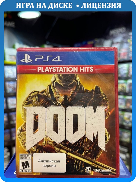 Игра Doom PS4 купить на OZON по низкой цене (1666979455)
